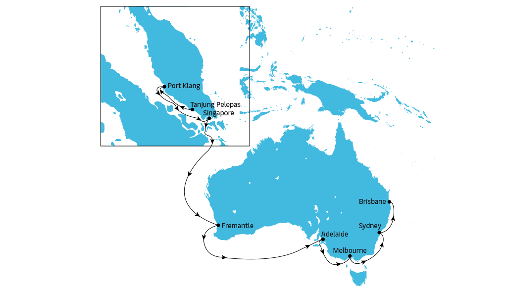 King Cobra Habitat Map