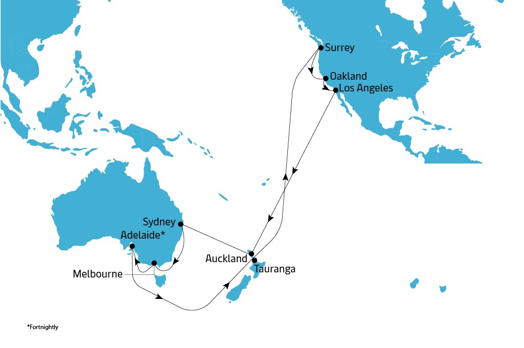 PANZ Surrey/Vancouver Loop | North America | Maersk