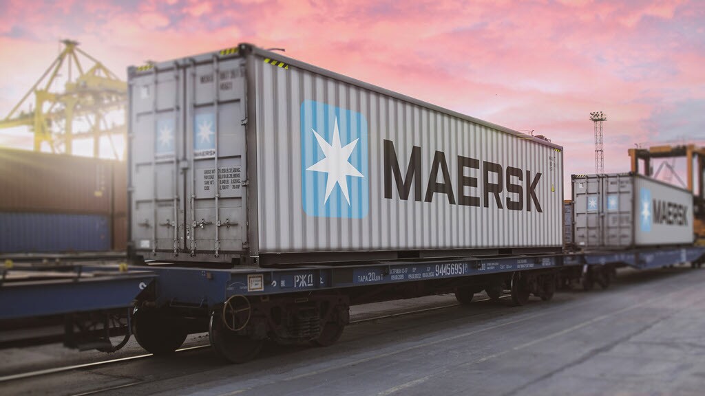 Maersk’s first intercontinental train from Europe to Asia dispatched ...