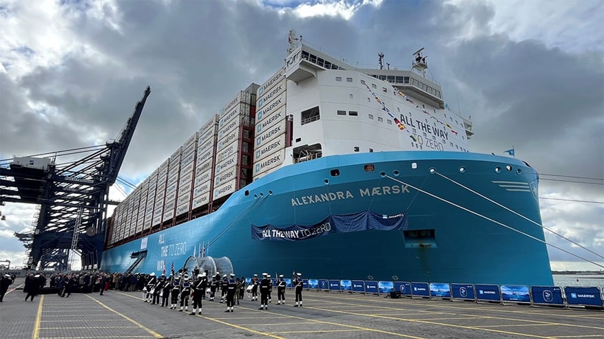 Maersk names latest vessel of its dual-fuel methanol fleet “Alexandra ... Maersk names latest vessel of its dual-fuel methanol fleet “Alexandra ...